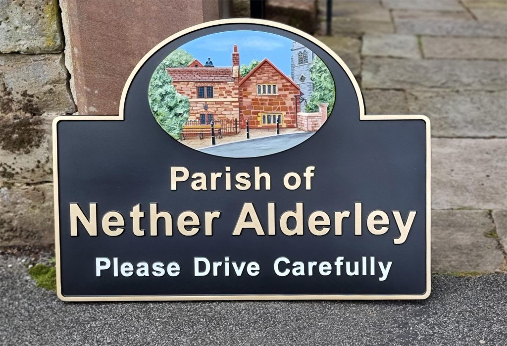 New Boundary Signs for Nether Alderley - Nether Alderley Parish Council
